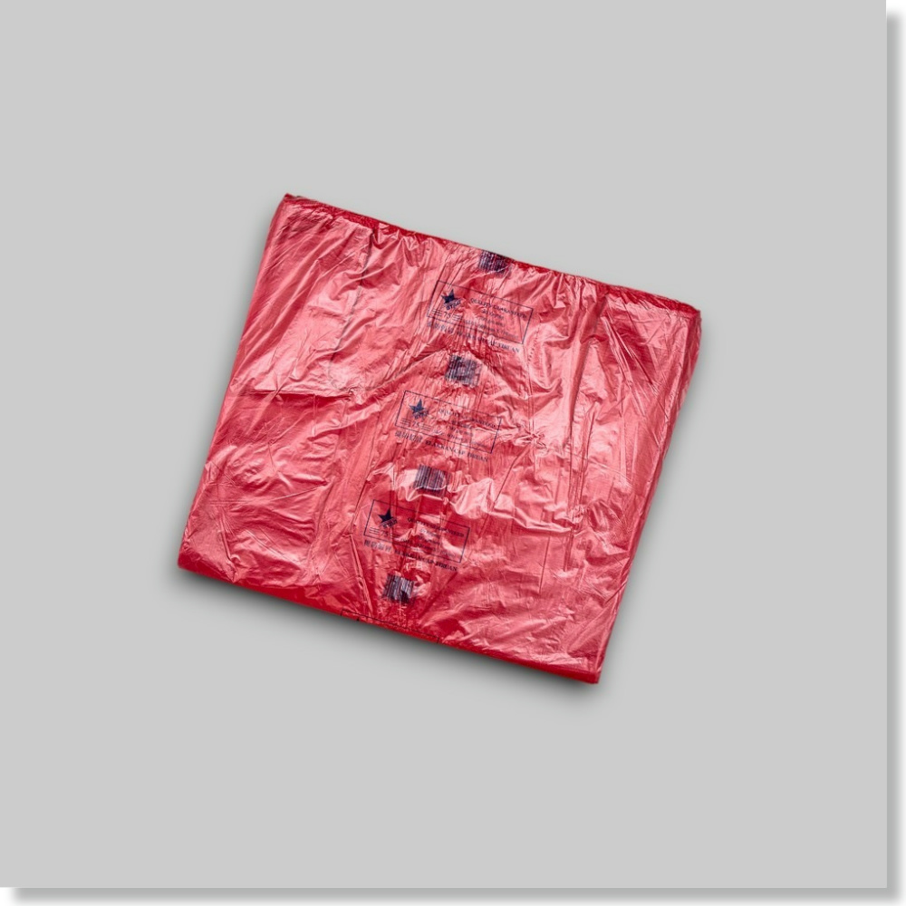 Rose Red Plastic Bag 75LL【24″X28″】 – Star Plastic
