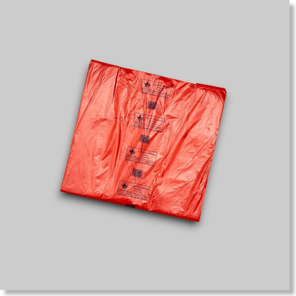 Chili Red Plastic Bag 85LL【26″X33″】 – Star Plastic